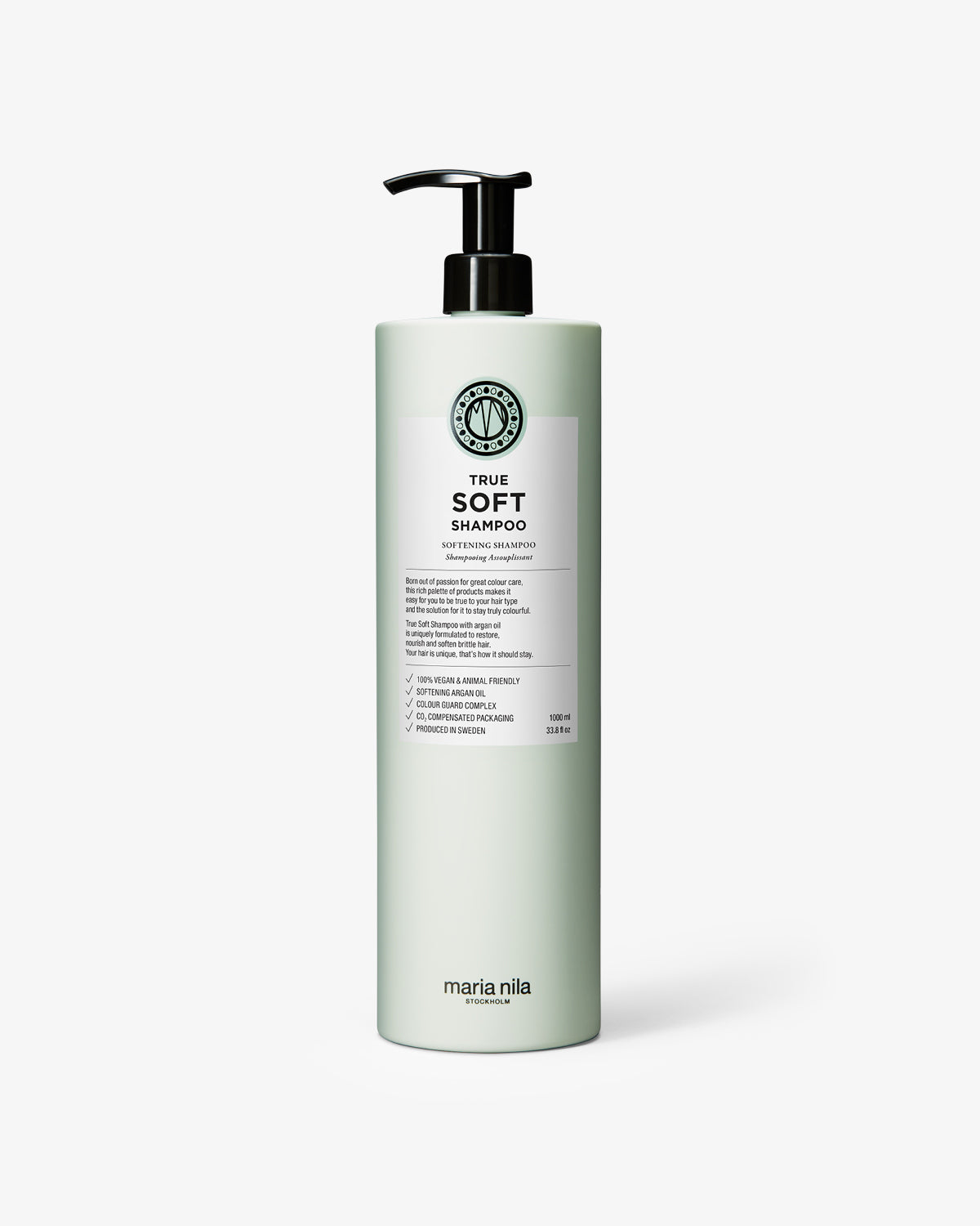 True Soft Shampoo 1000ml / 33.8oz | Maria Nila